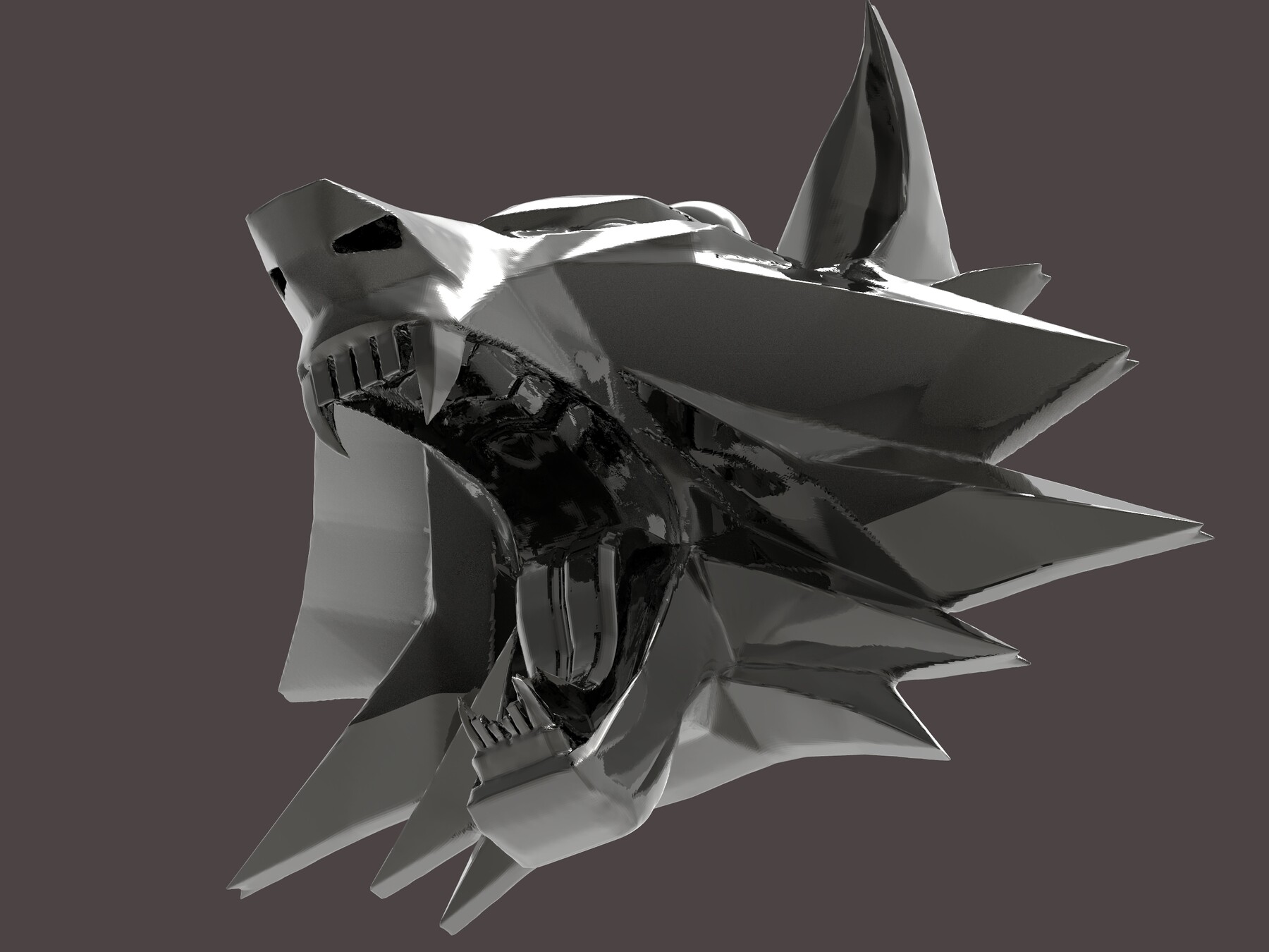 ArtStation - Witcher medallion 3D print model | Resources