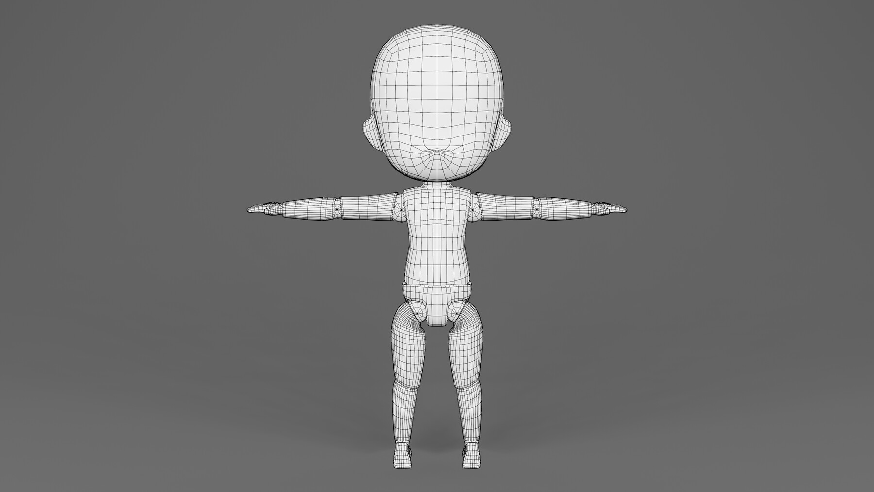 ArtStation - SD Nendoroid base mesh | Resources
