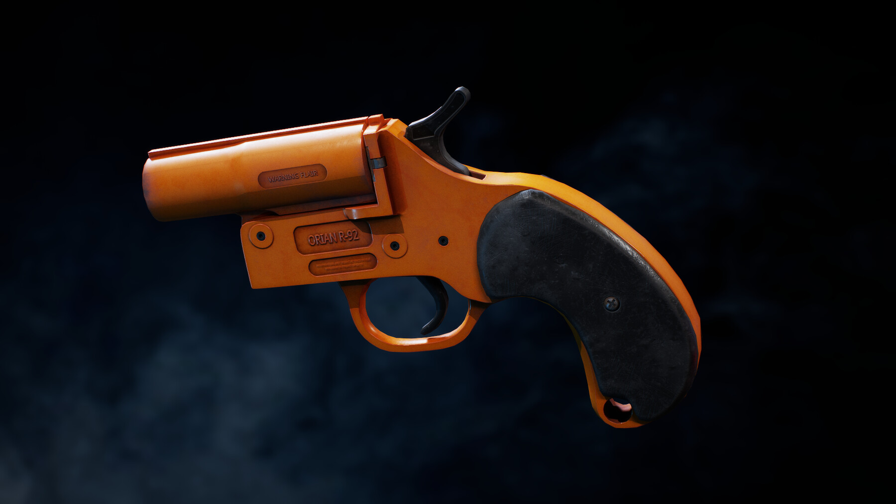 ArtStation - Flare Gun (Real Time Asset) | Game Assets