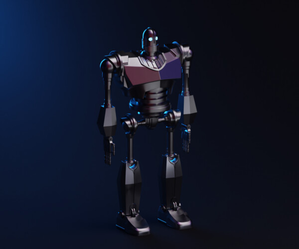 ArtStation - Iron Giant 3d model | Resources