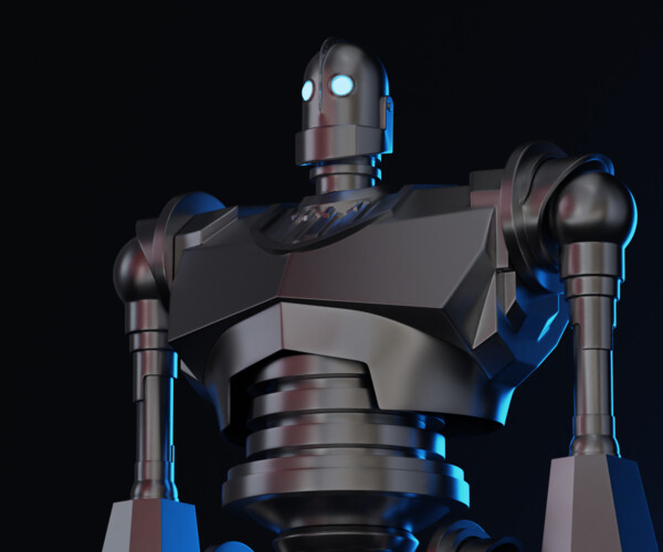 ArtStation - Iron Giant 3d model | Resources