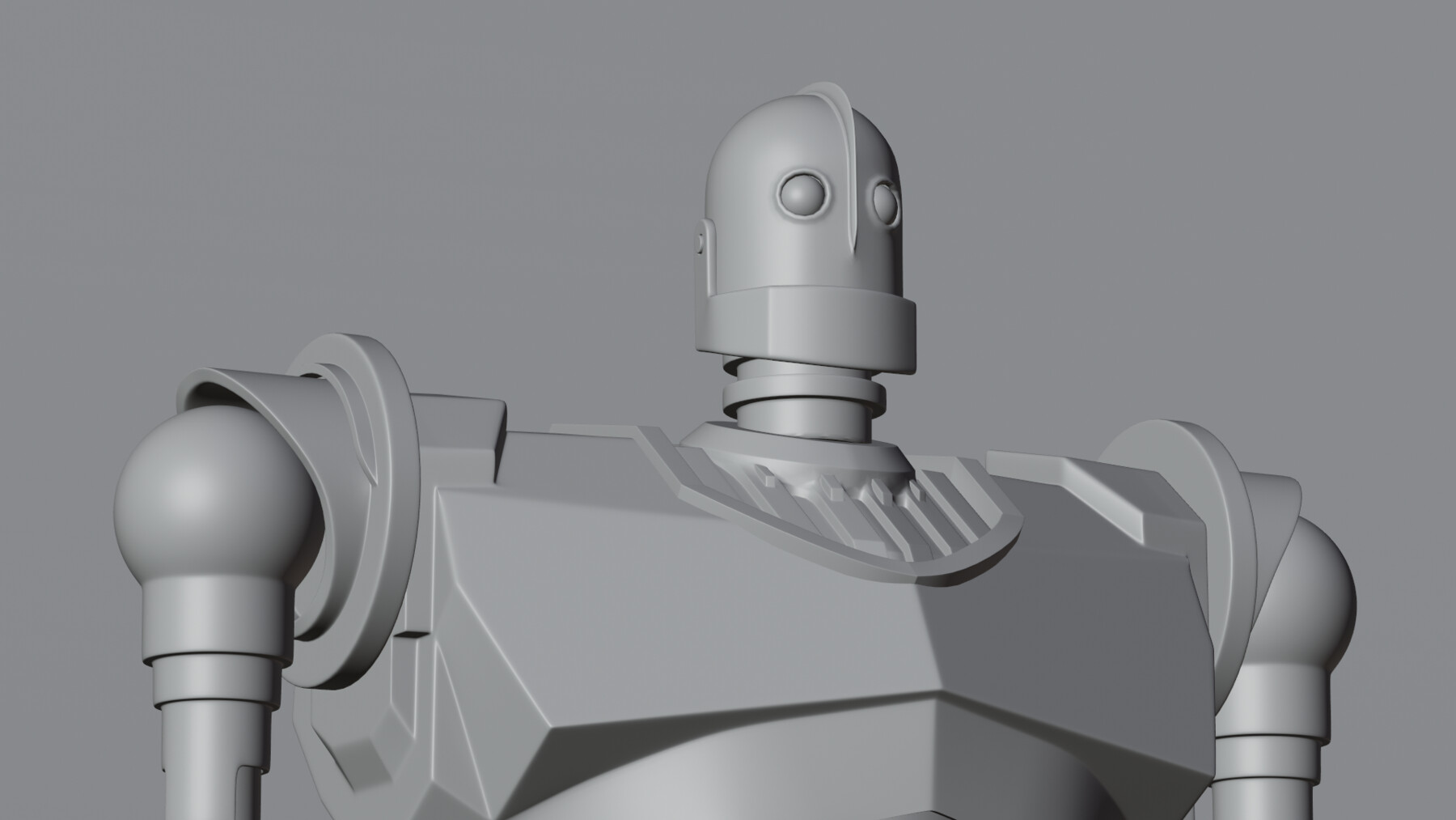 ArtStation - Iron Giant 3d model | Resources