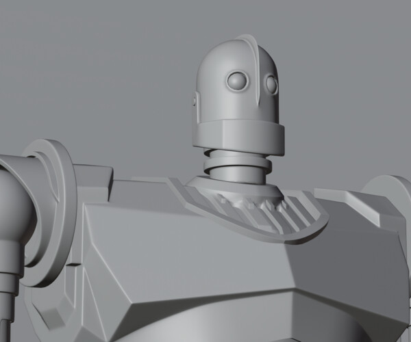 ArtStation - Iron Giant 3d model | Resources