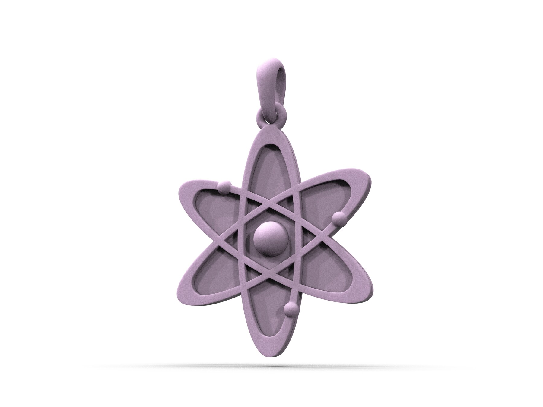 ArtStation - New atom 3D print model | Resources