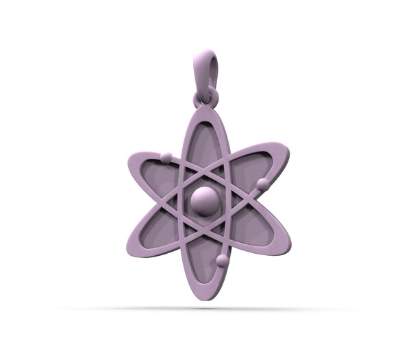 ArtStation - New atom 3D print model | Resources