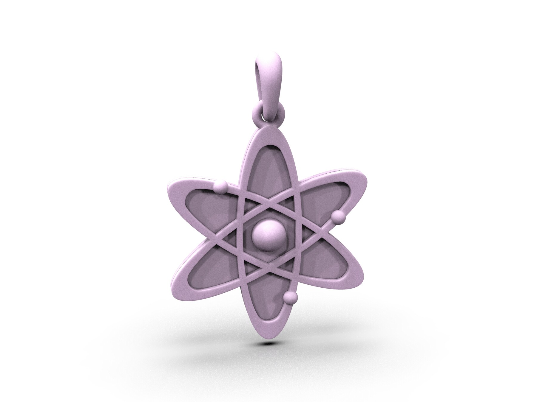 ArtStation - New atom 3D print model | Resources