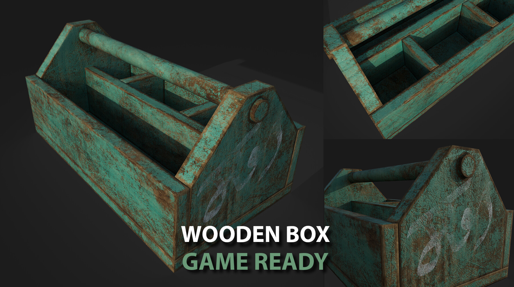 ArtStation - Wooden Box | Game Assets