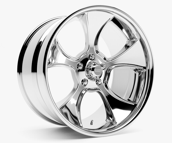 ArtStation - American Racing VN474 Gasser Wheel | Game Assets