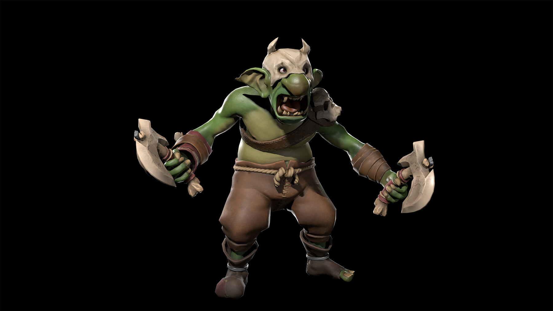 ArtStation - Goblin - game-ready 3D character for UE4 | Game Assets