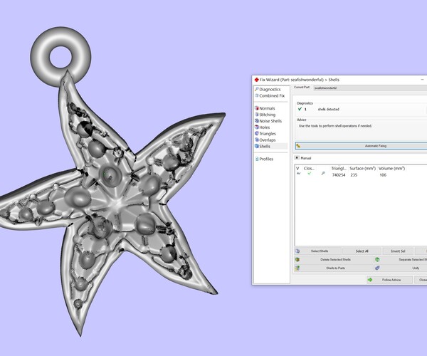ArtStation - Wonderful starfish Free 3D print model | Resources