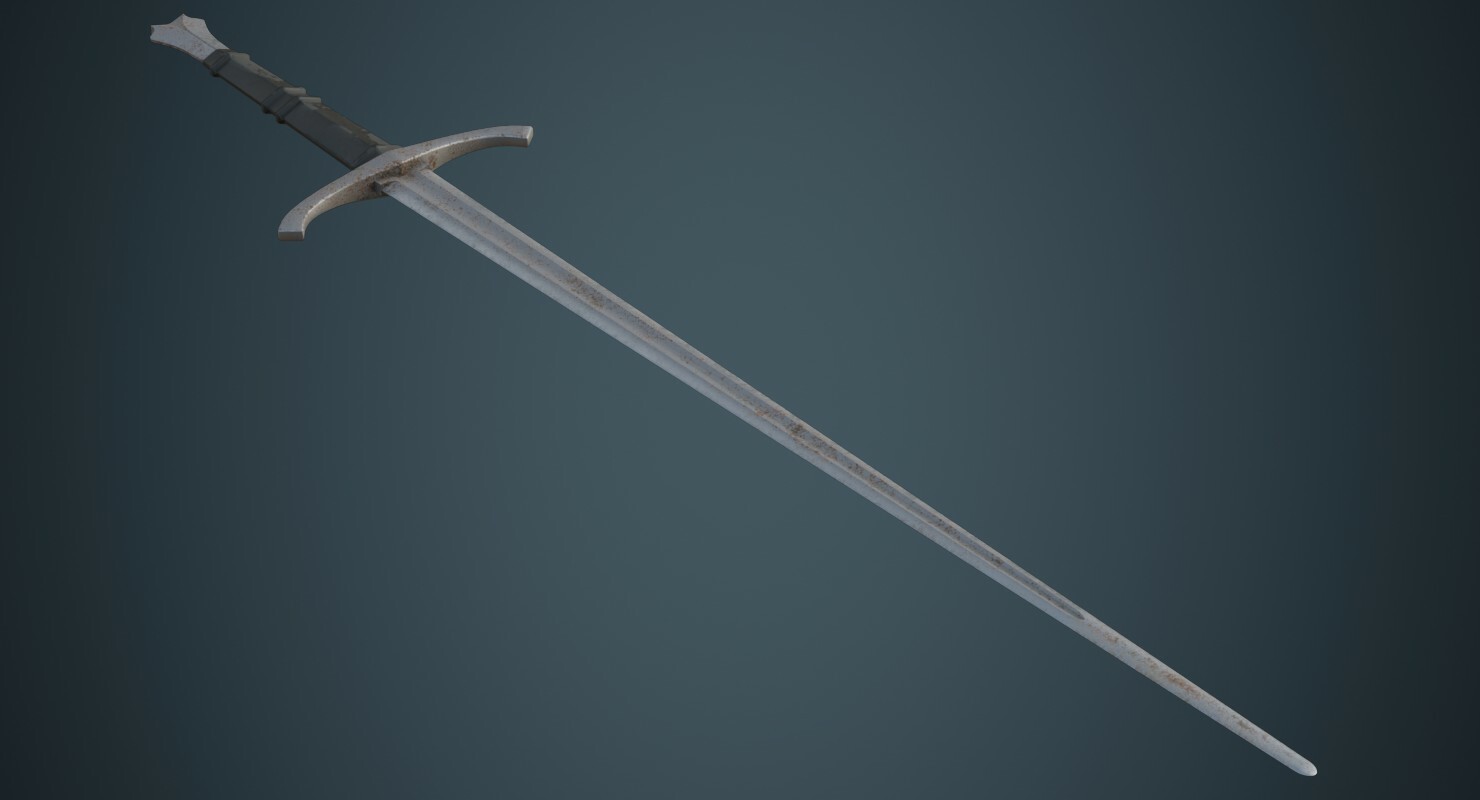 ArtStation - Longsword 1B | Game Assets