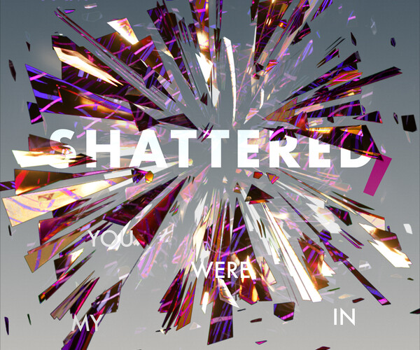 ArtStation - I'm Shattered Poster | Artworks