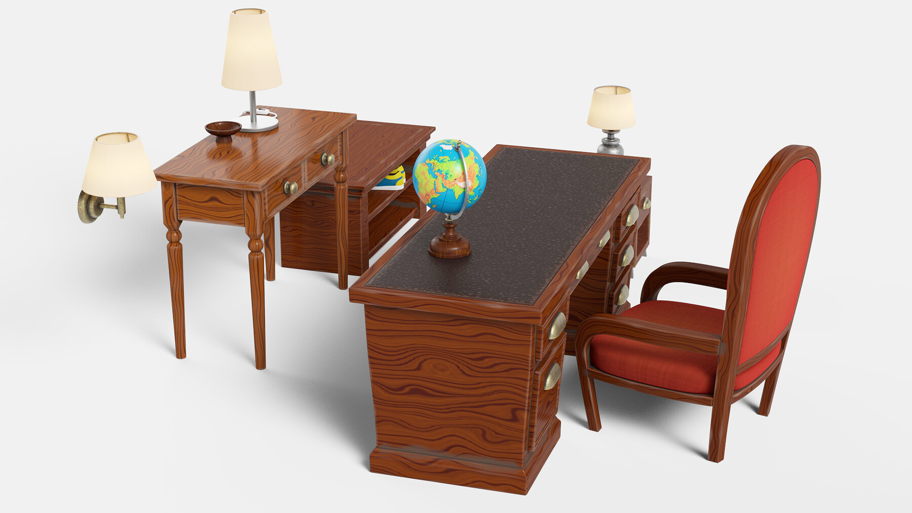 ArtStation - Stylized furniture set | Resources
