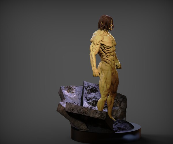 ArtStation - Eren Yeager 3d print model | Game Assets