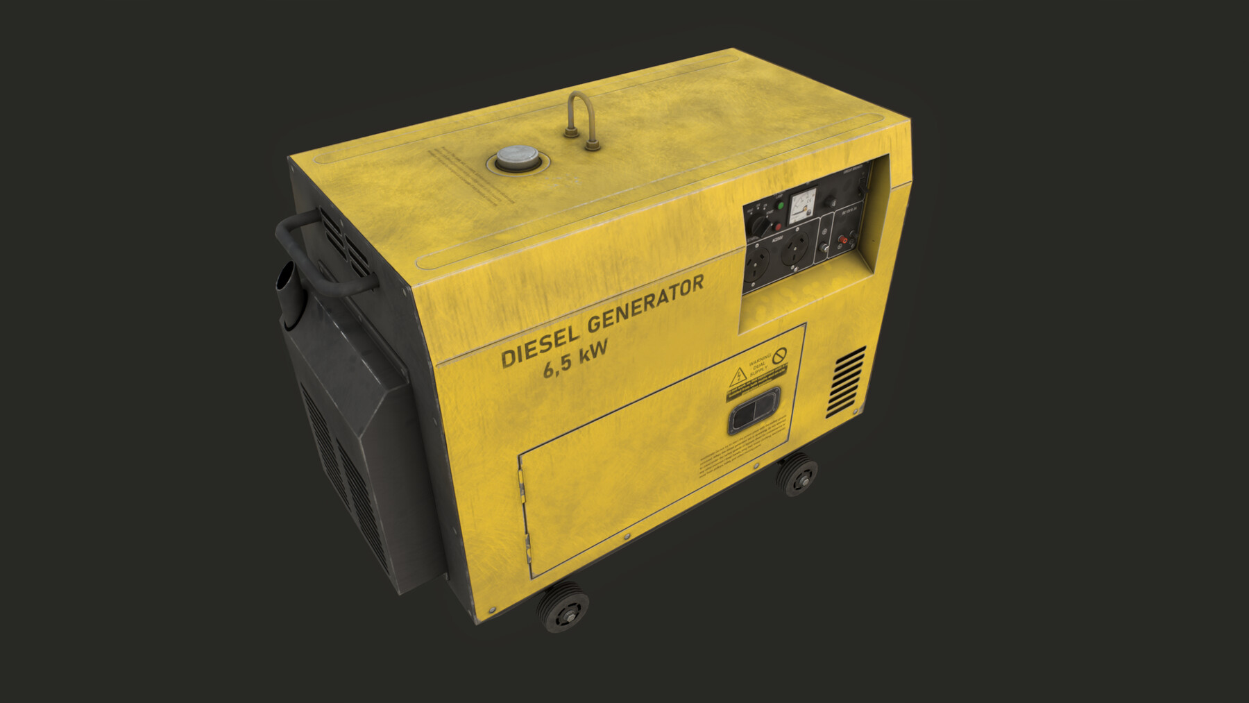 ArtStation - Diesel generator | Game Assets