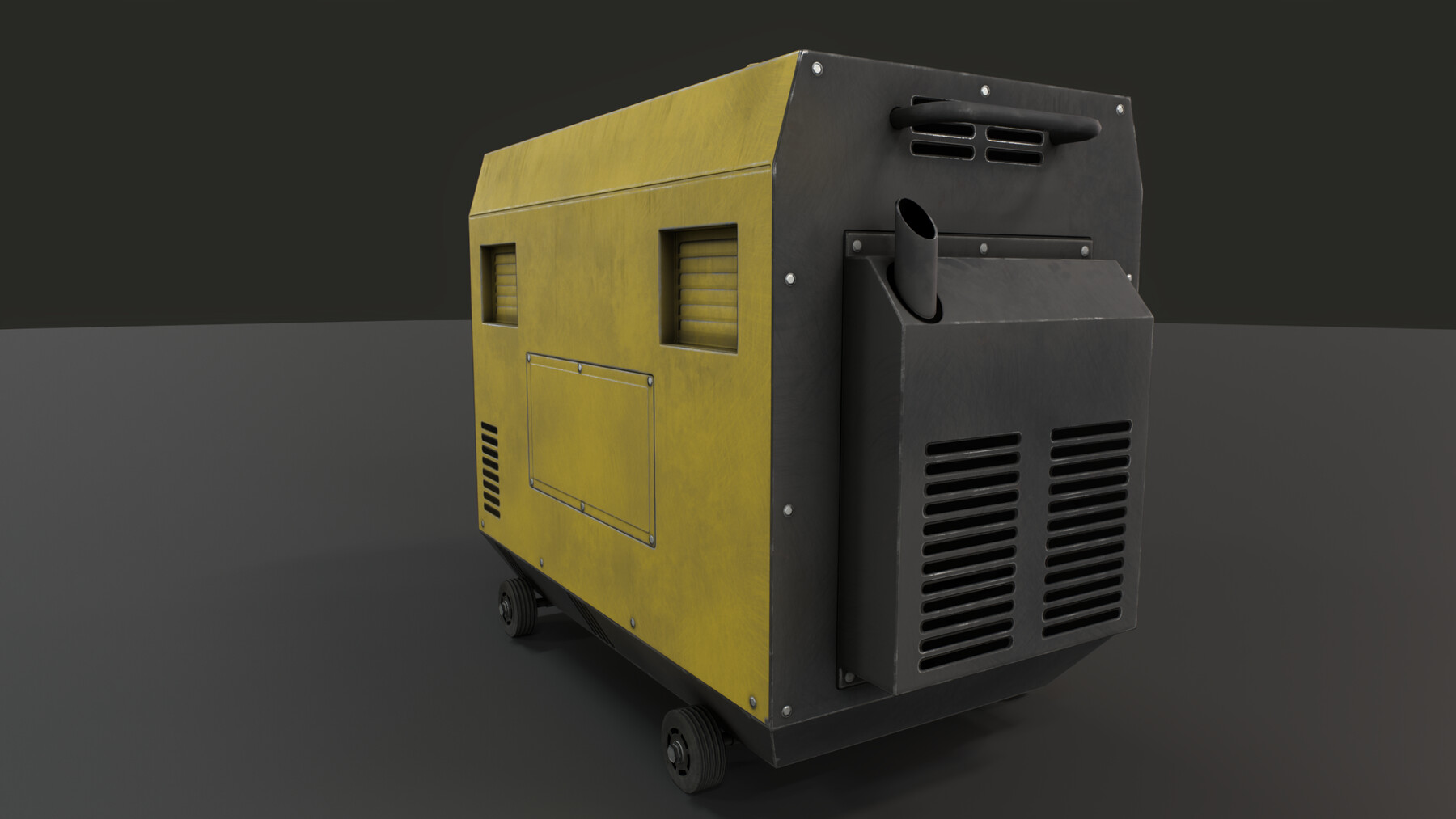 ArtStation - Diesel generator | Game Assets