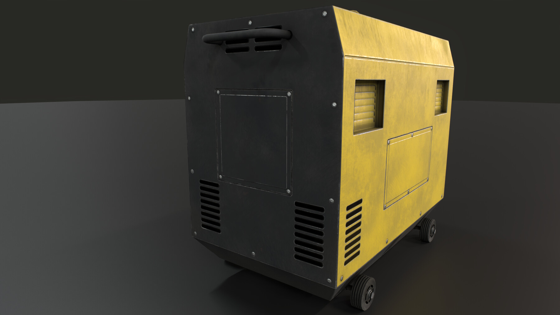 ArtStation - Diesel generator | Game Assets