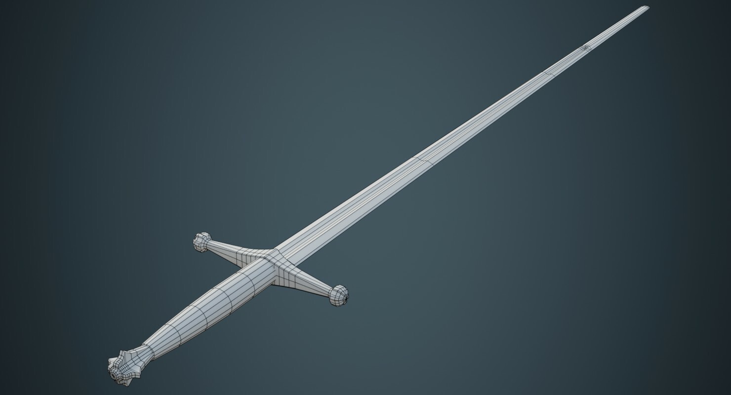 ArtStation - Longsword 2C | Game Assets