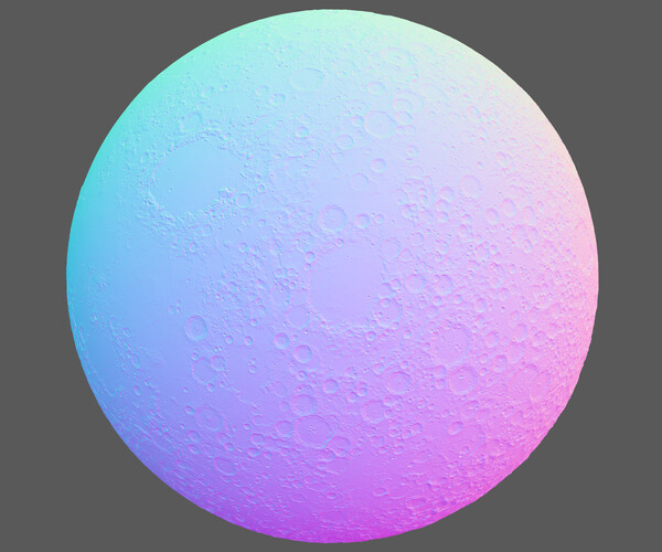 ArtStation - Highly Detailed Moon | Resources