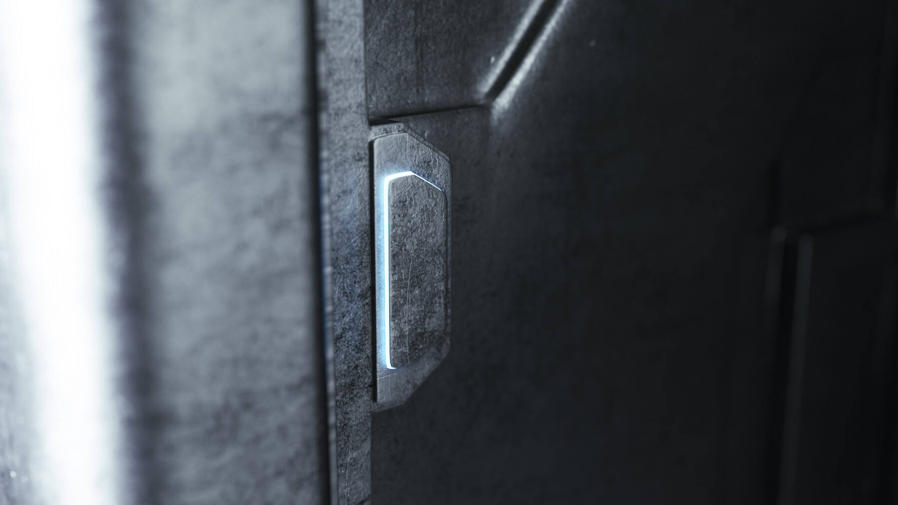 ArtStation - Sci-fi Space Ship Door | Resources