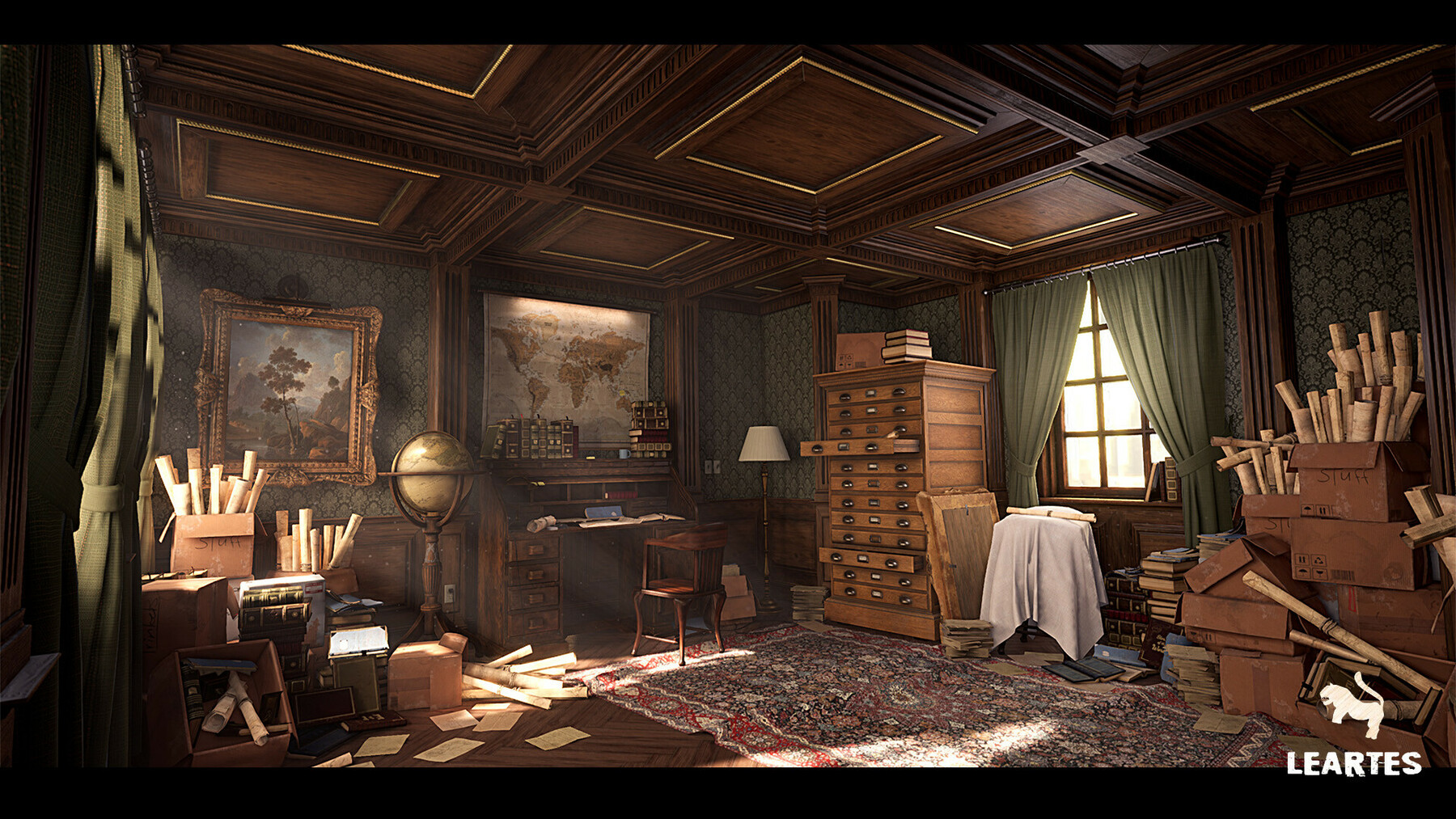 ArtStation - Victorian Interior Environment / Unreal Engine 4 | Game Assets
