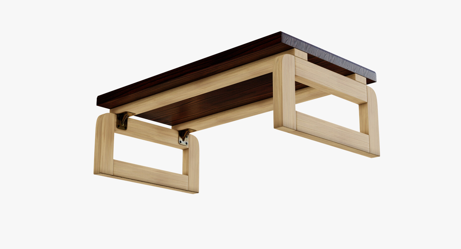 ArtStation - Japanese Dwarf Table | Resources