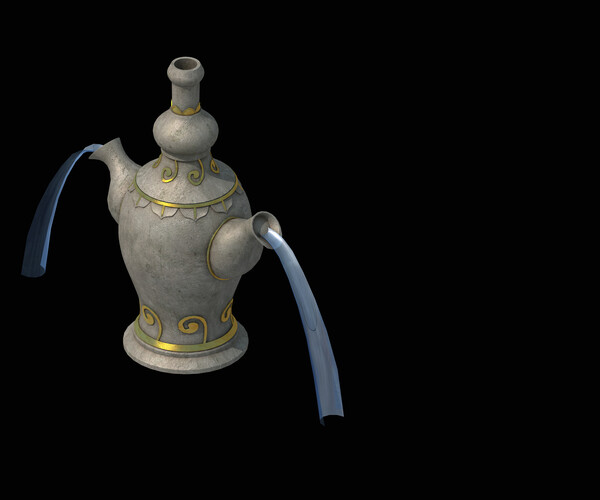 ArtStation - Blacksmith shop - kettle 01 | Game Assets