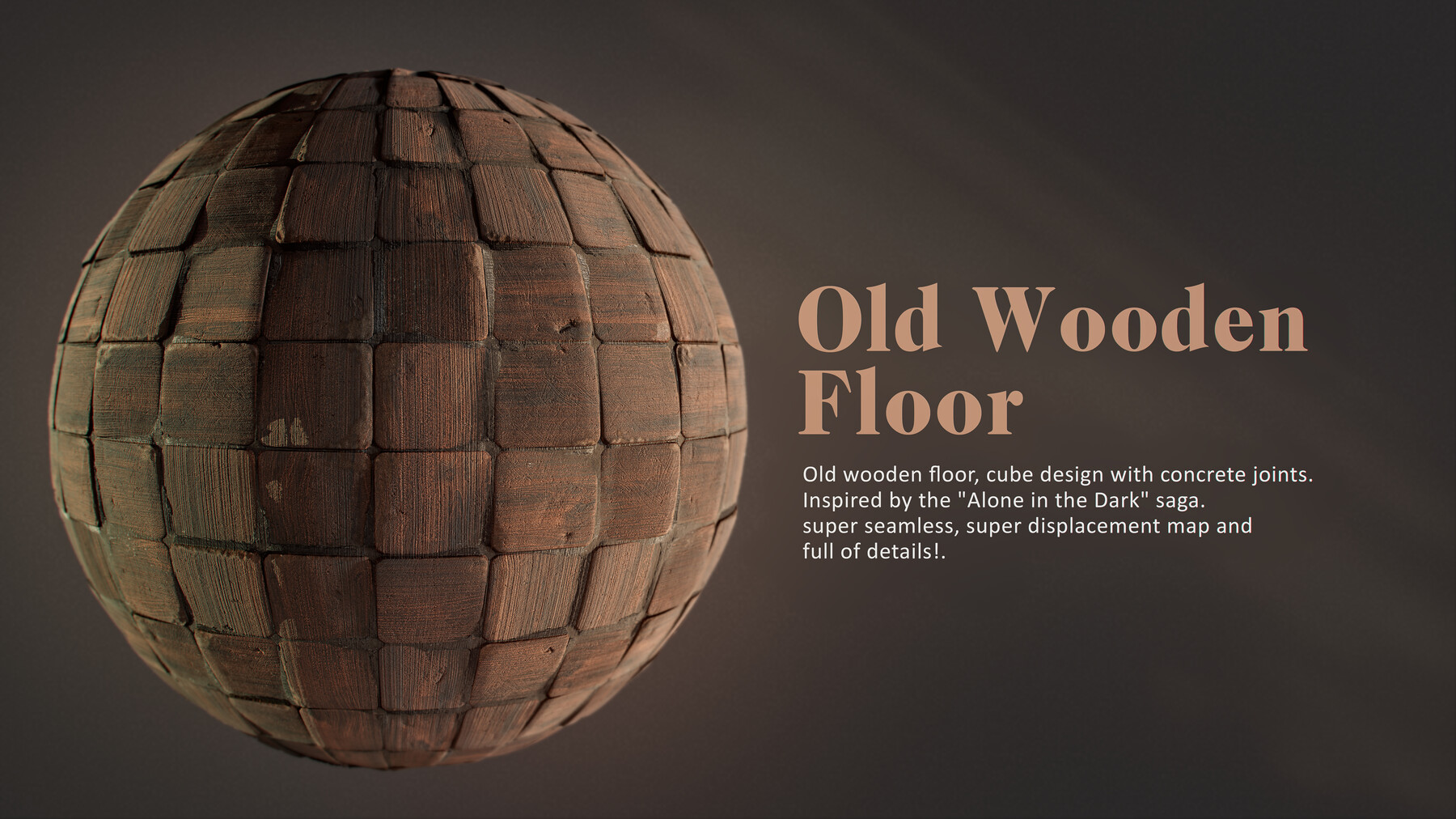 ArtStation - PBR - WOODEN FLOOR / OLD / CUBE DESING / MEDIEVAL - 4K ...