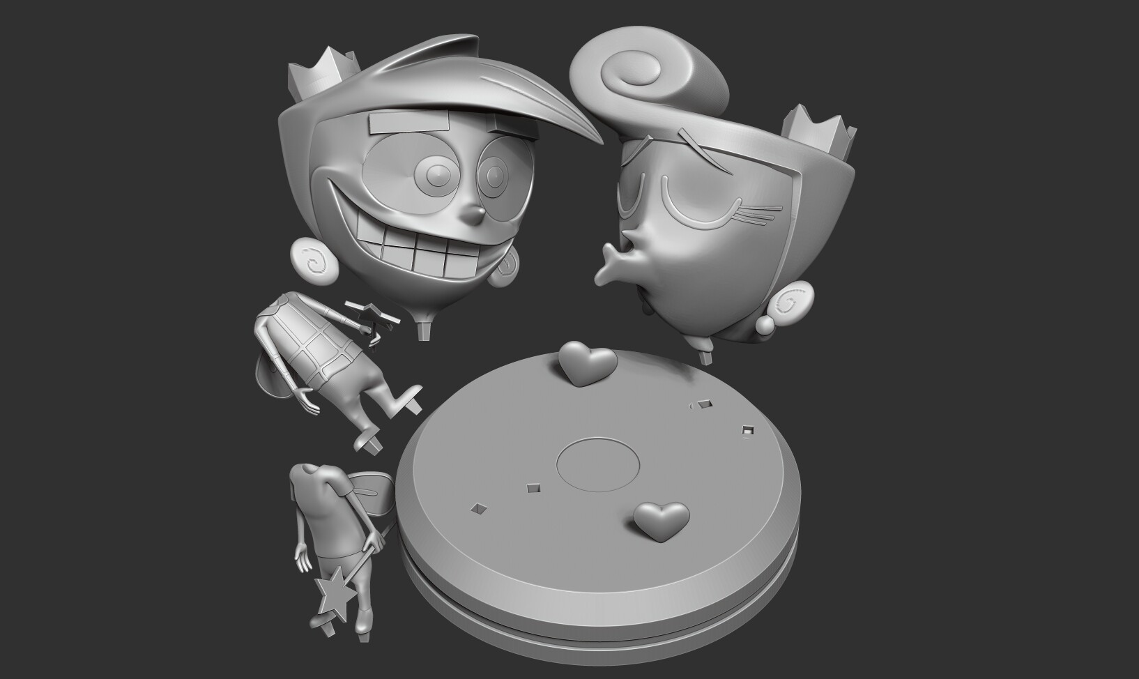 ArtStation - Cosmo and Wanda | Resources