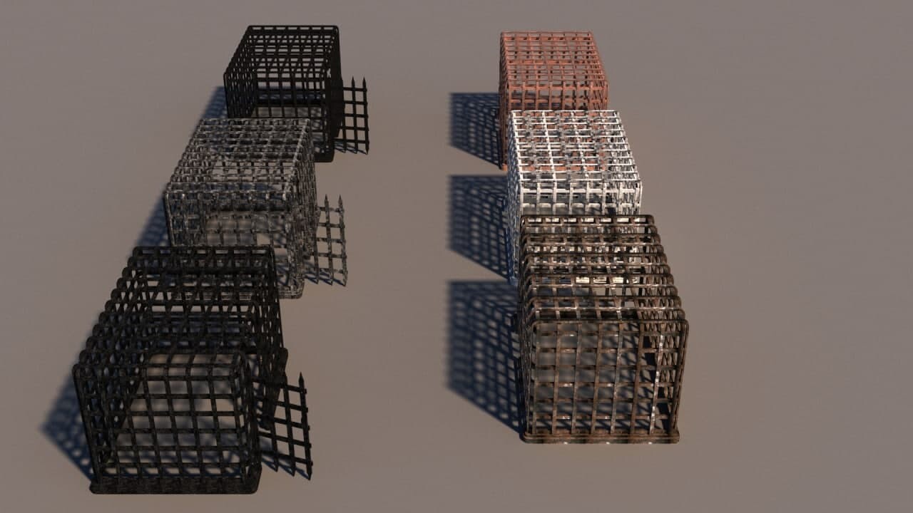 ArtStation - cages | Game Assets