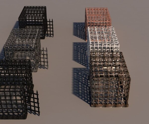 ArtStation - cages | Game Assets