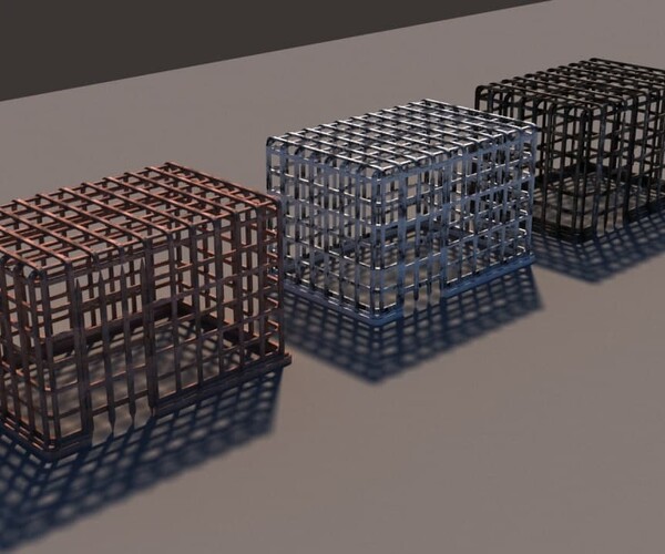 ArtStation - cages | Game Assets