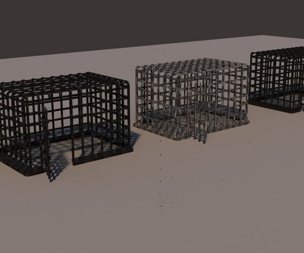 ArtStation - cages | Game Assets