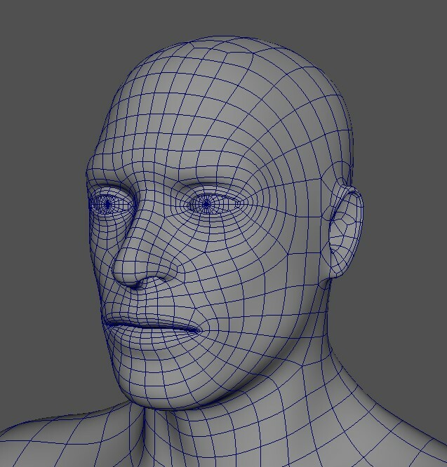 ArtStation - Male Game Ready Base Mesh AAA | Game Assets