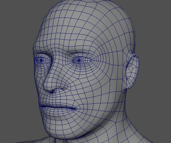 ArtStation - Male Game Ready Base Mesh AAA | Game Assets