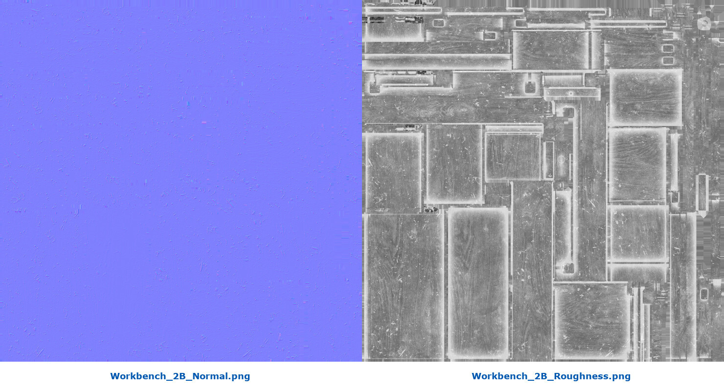 ArtStation - Workbench 2B | Game Assets