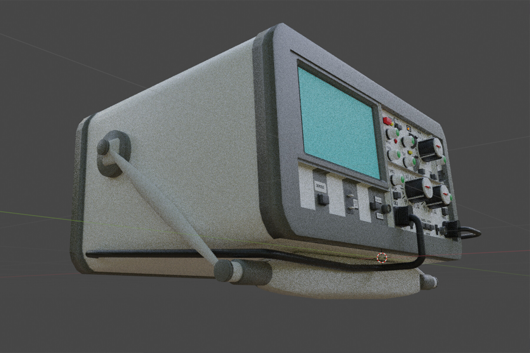 ArtStation - Oscilloscope 3D Model | Resources
