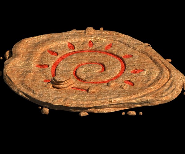 ArtStation - Desert - Mountain - Wind Stone 15 | Game Assets