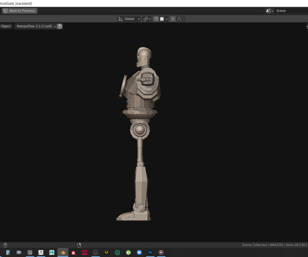 ArtStation - Iron Giant Full model | Resources