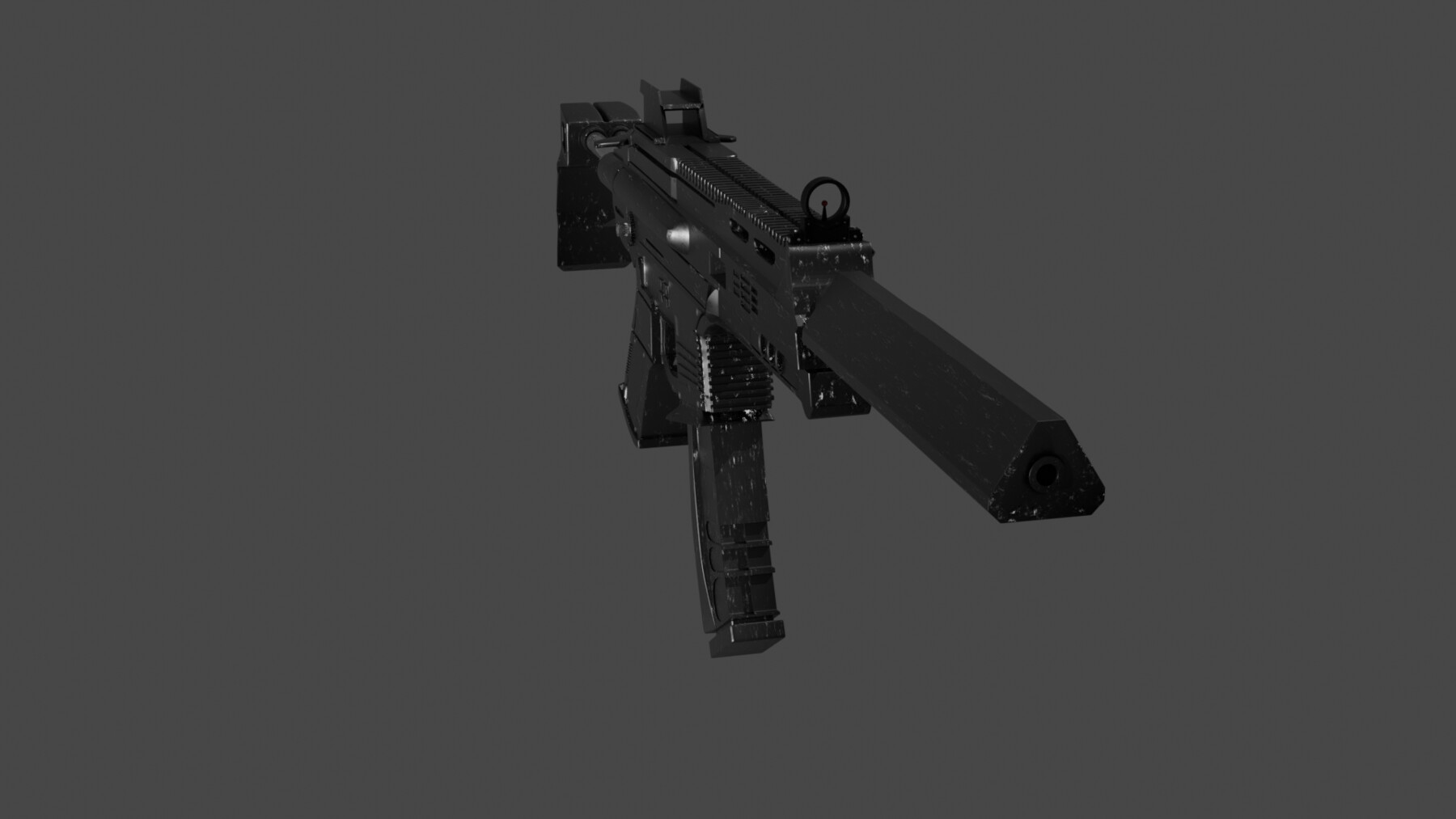 ArtStation - sub machine gun | Game Assets
