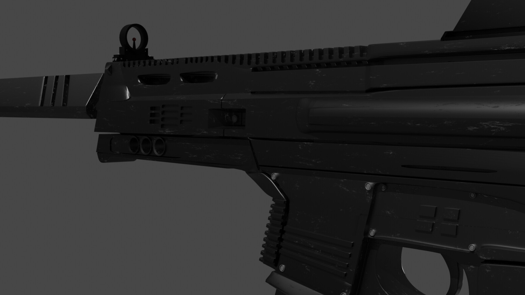 ArtStation - sub machine gun | Game Assets