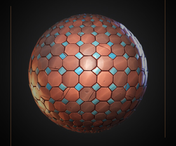 ArtStation - Stylized Floor Tiles | Resources