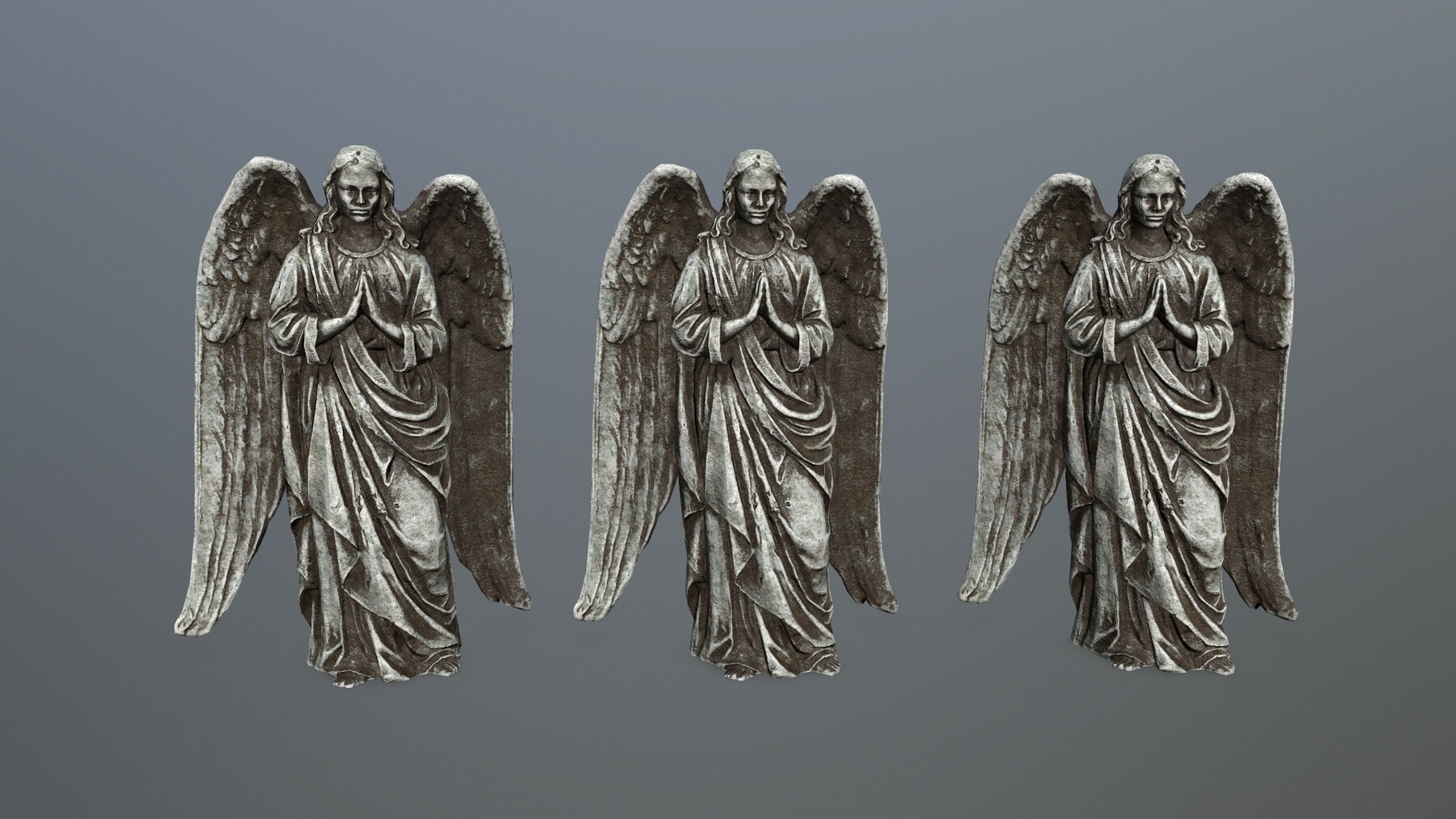 ArtStation - angel statue | Game Assets