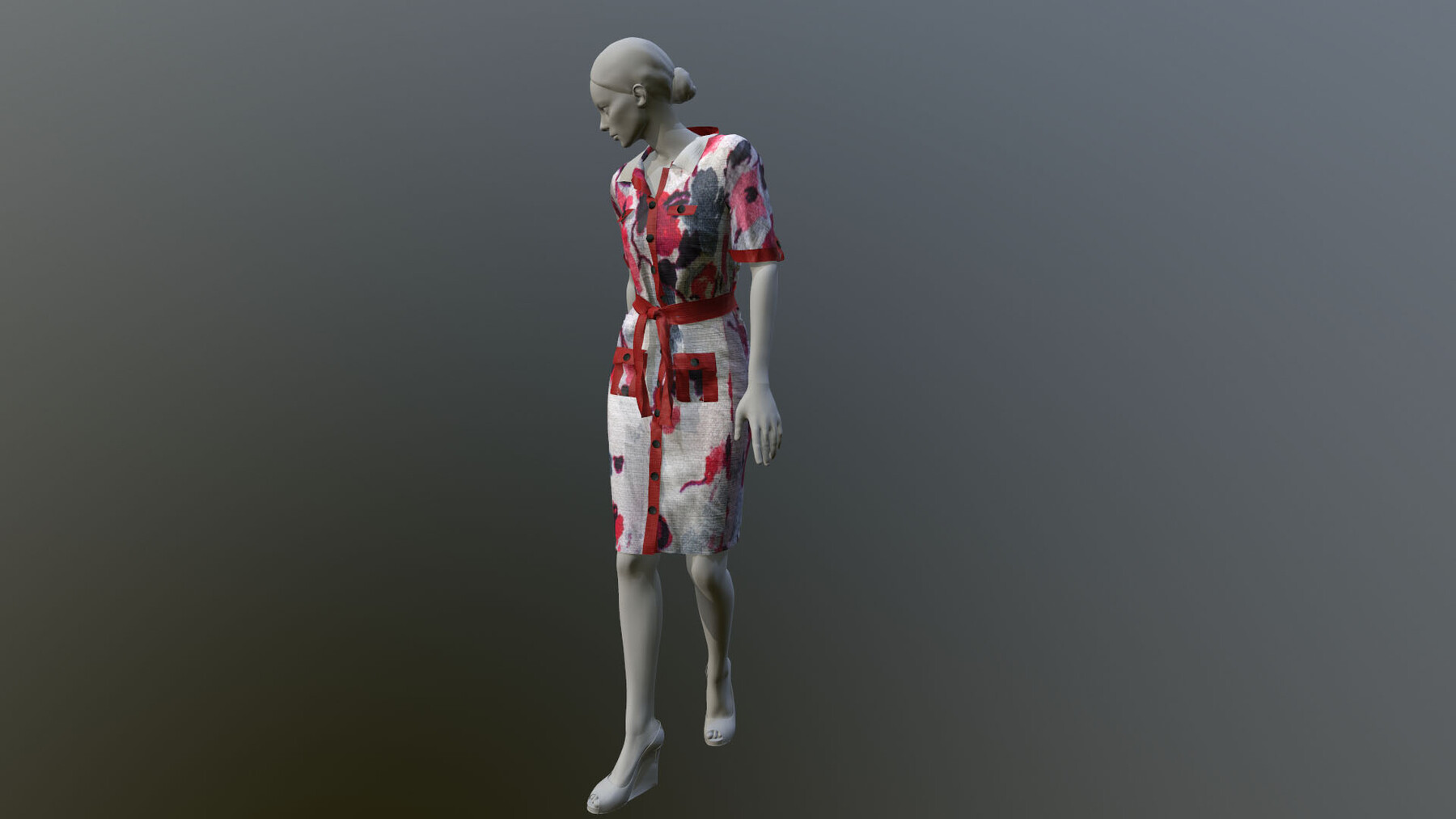 ArtStation - Military Dress | Game Assets