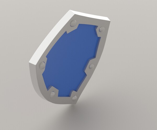 ArtStation - Hylian Shield - Legend of Zelda 3D Print Model | Resources
