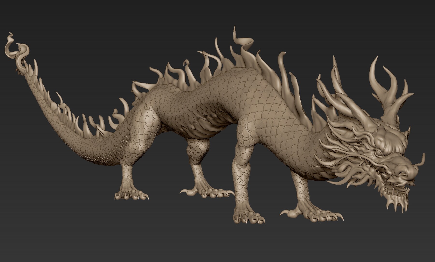 ArtStation - Asian Dragon | Resources