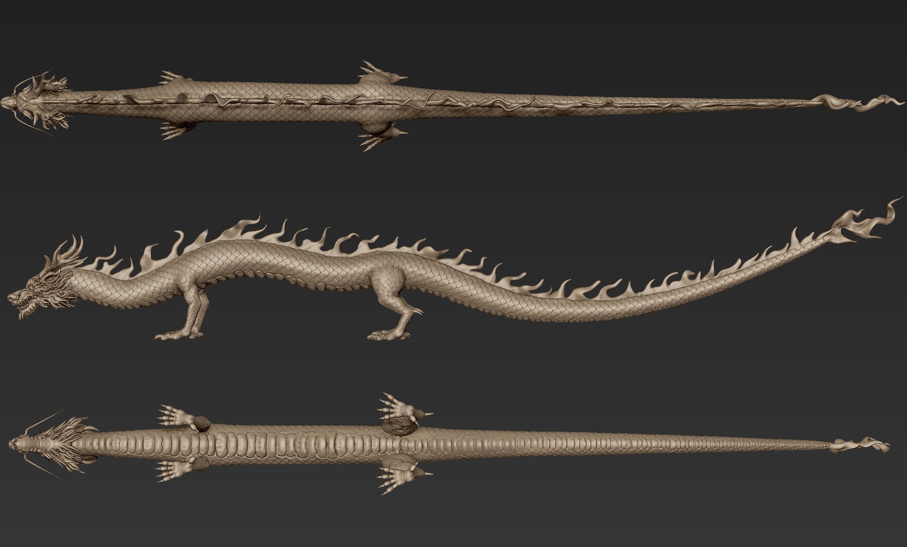 ArtStation - Asian Dragon | Resources