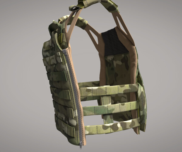 ArtStation - Military Bulletproof Plate Carrier Vest Crye Precision JPC ...