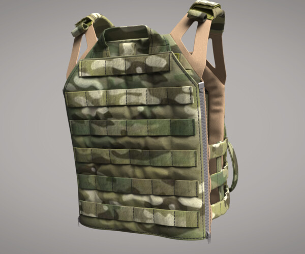ArtStation - Military Bulletproof Plate Carrier Vest Crye Precision JPC ...