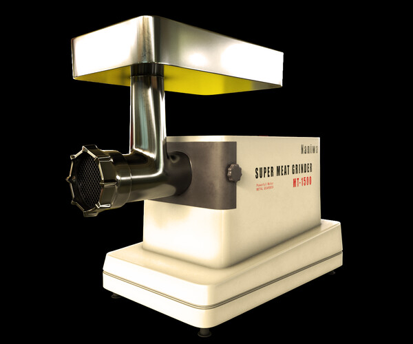 ArtStation - Meat Grinder - Naniwa MT-1500 | Resources